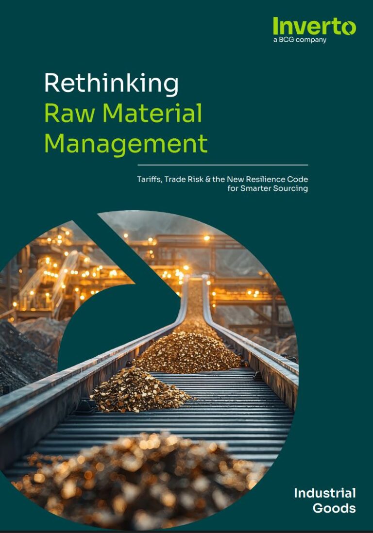 Rethinking Raw Material Management | Inverto
